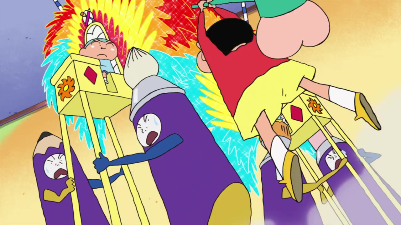 Crayon Shin-chan Gekitotsu! Rakuga Kingdom to Hobo Yonin no Yūsha ...