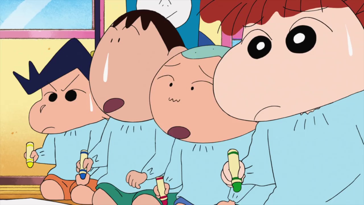 Crayon Shin-chan Gekitotsu! Rakuga Kingdom to Hobo Yonin no Yūsha ...