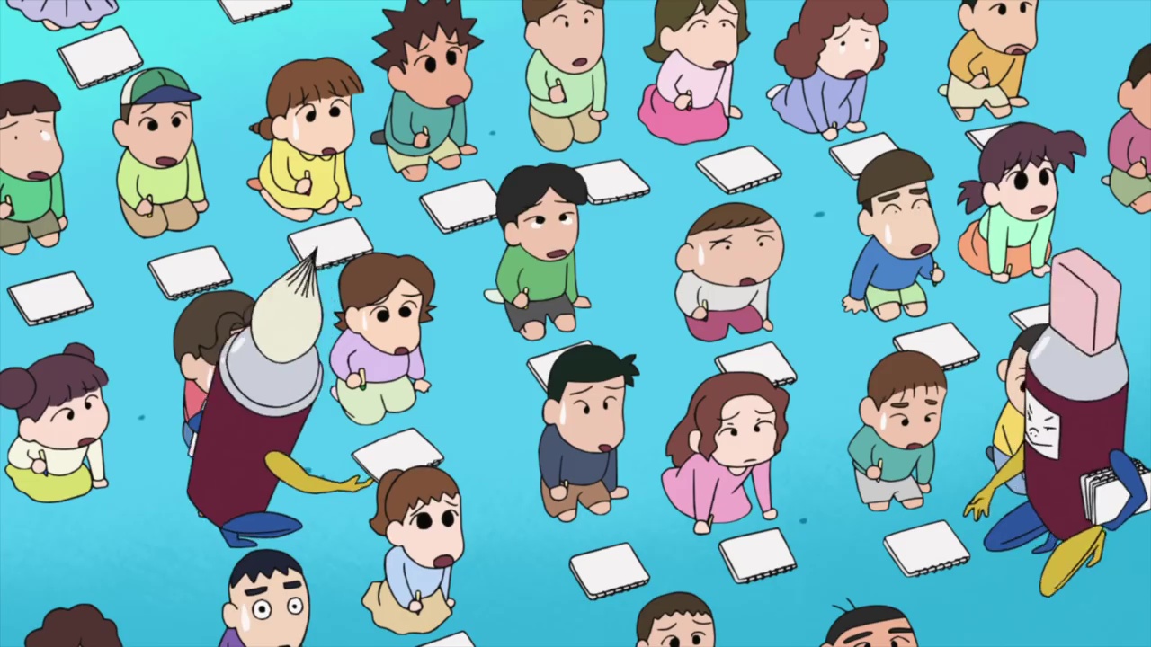 Crayon Shin-chan Gekitotsu! Rakuga Kingdom to Hobo Yonin no Yūsha ...