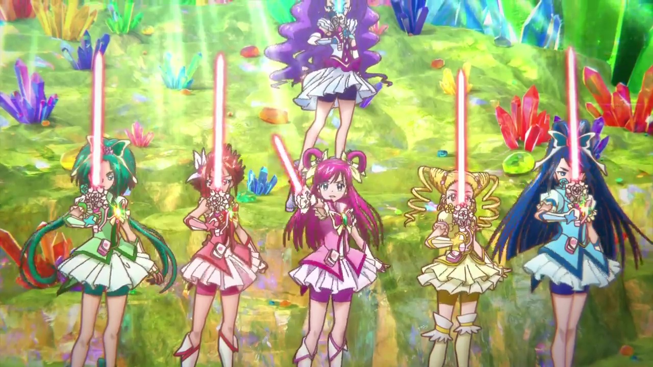 Eiga Hugtto! PreCure x Futari wa PreCure: All Stars Memories (Anime ...