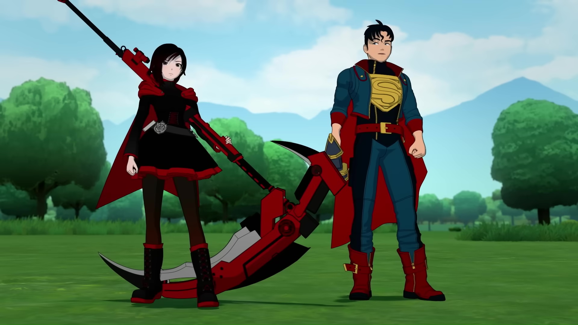 Justice League x RWBY: Super Heroes and Huntsmen, Part One (Anime ...