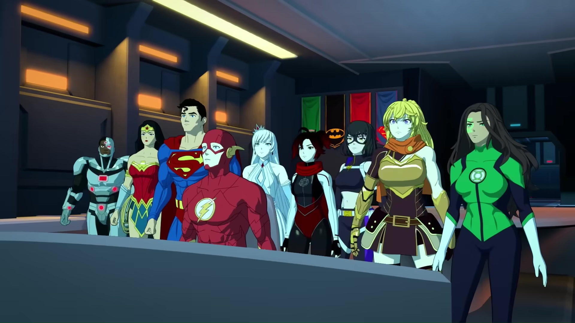 Justice League x RWBY: Super Heroes and Huntsmen, Part Two (Anime ...