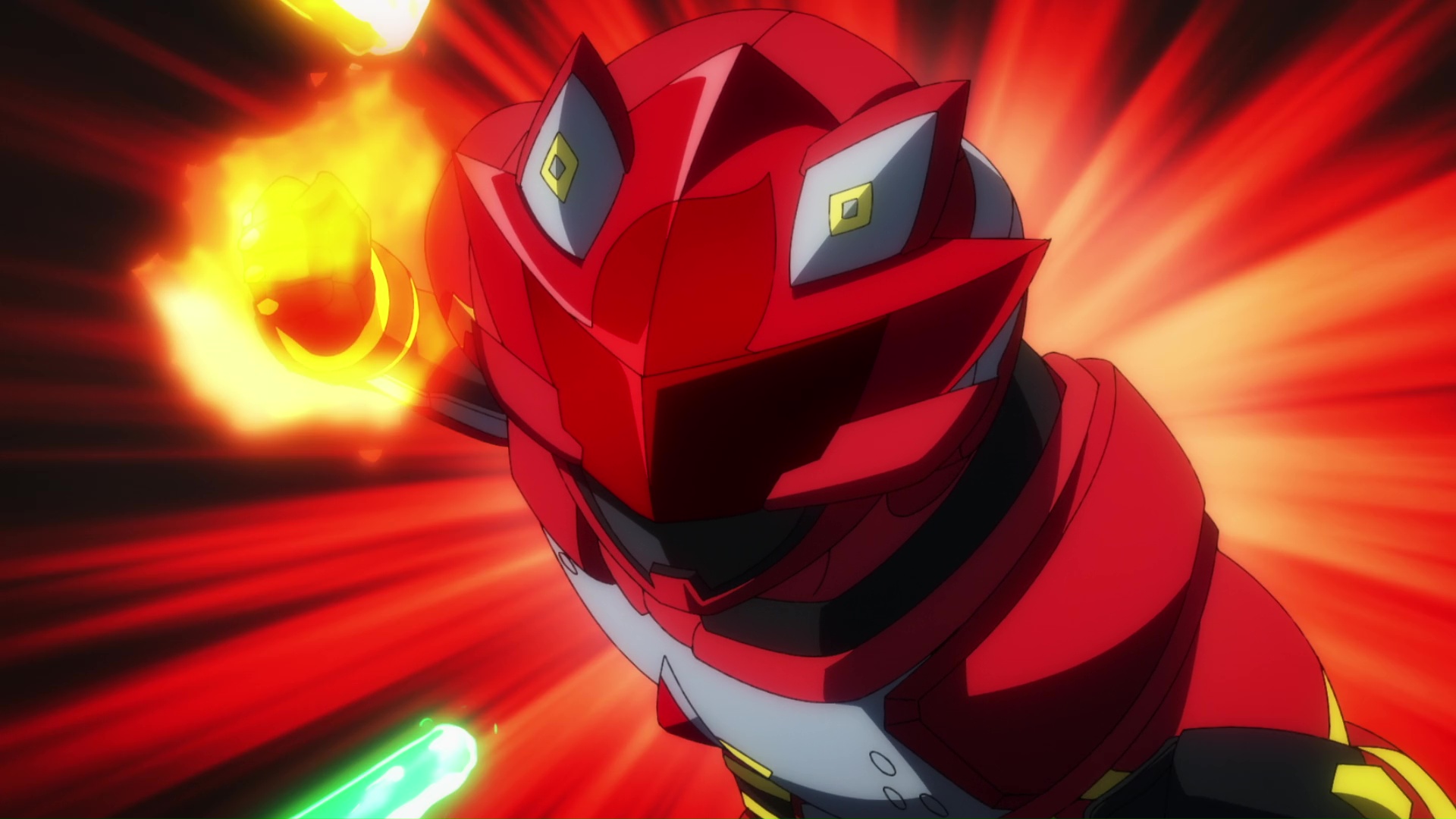 The Red Ranger Becomes an Adventurer in Another World (Anime ...