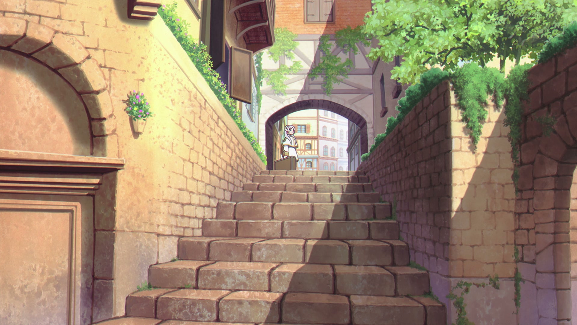 Anime no Bijutsu - Gallery di sfondi mozzafiato da Frieren - Oltre la ...