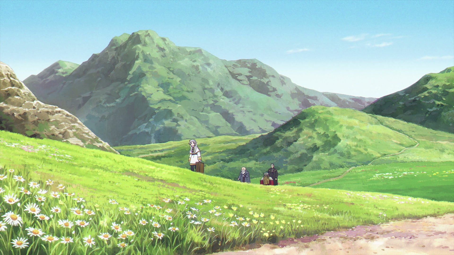 Anime no Bijutsu - Gallery di sfondi mozzafiato da Frieren - Oltre la ...