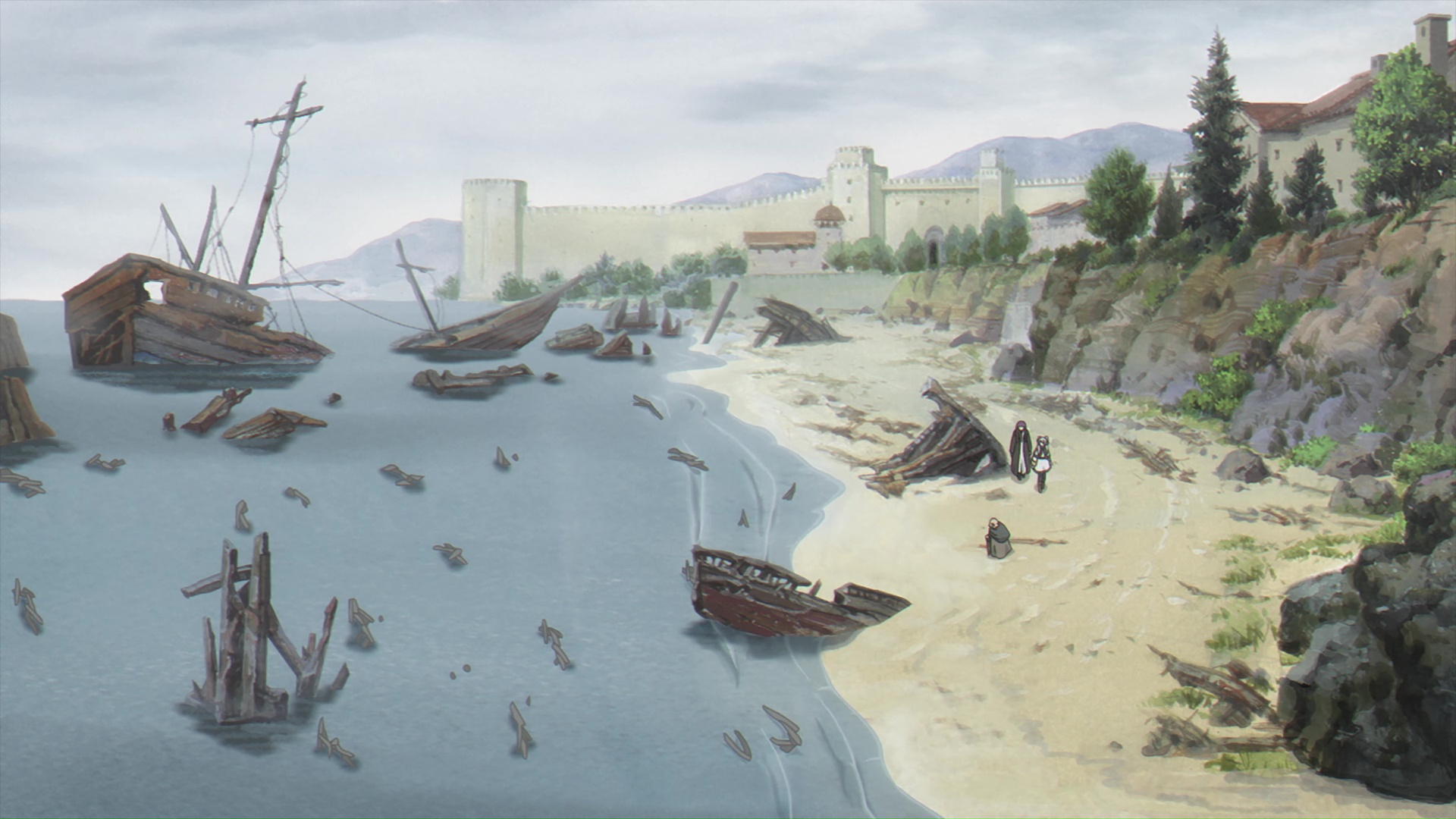 Anime no Bijutsu - Gallery di sfondi mozzafiato da Frieren - Oltre la ...