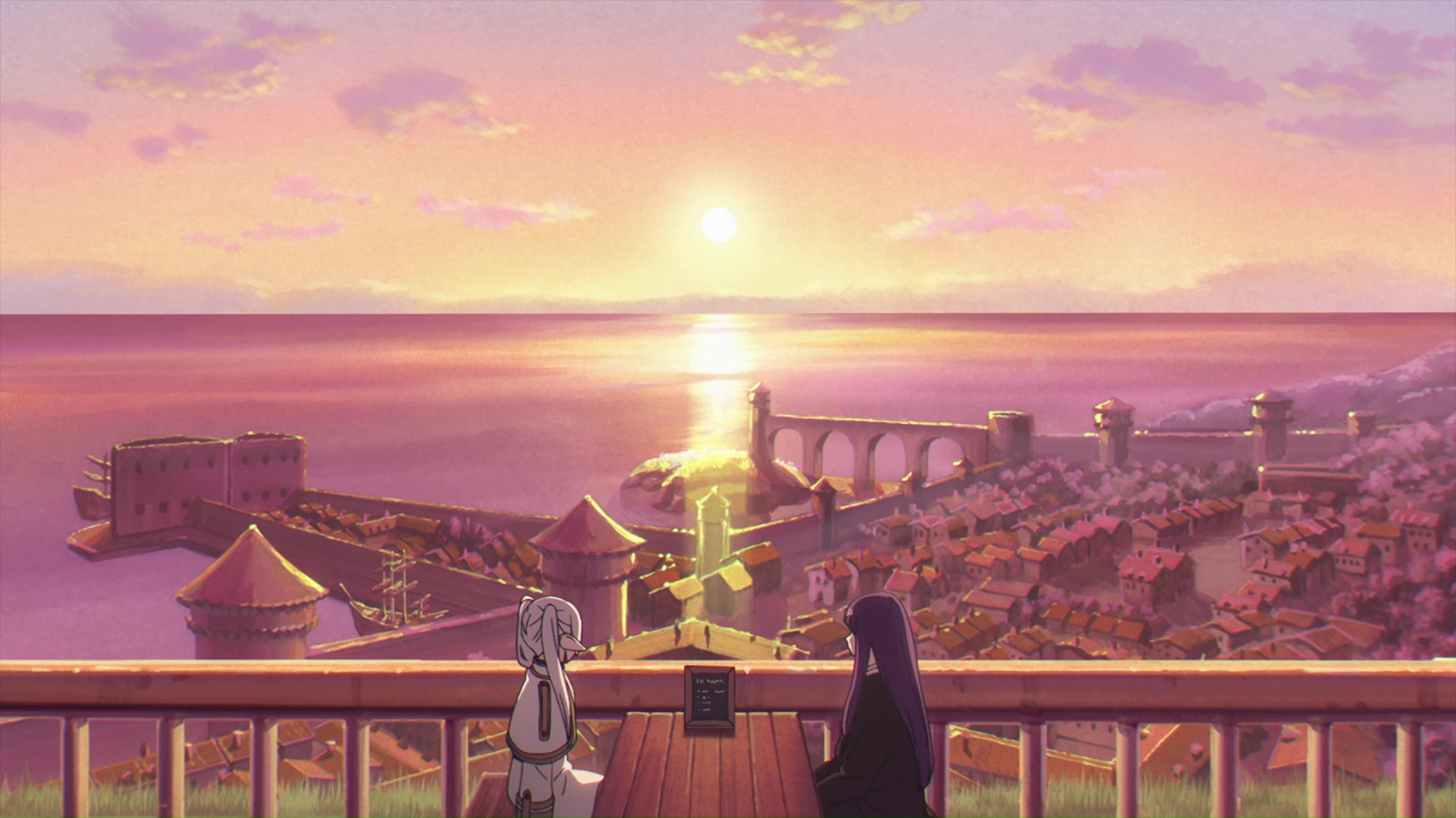 Anime no Bijutsu - Gallery di sfondi mozzafiato da Frieren - Oltre la ...