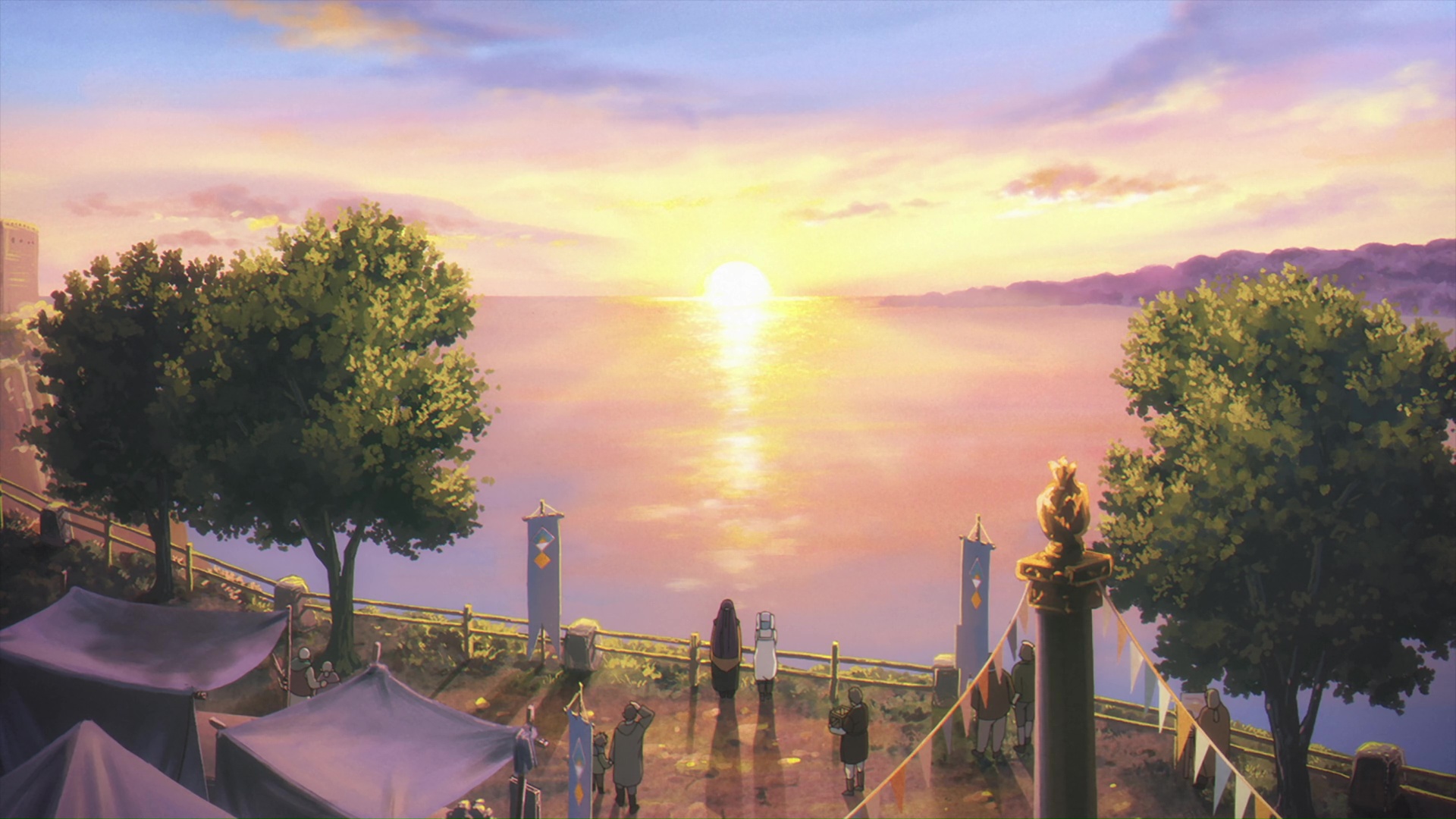 Anime no Bijutsu - Gallery di sfondi mozzafiato da Frieren - Oltre la ...