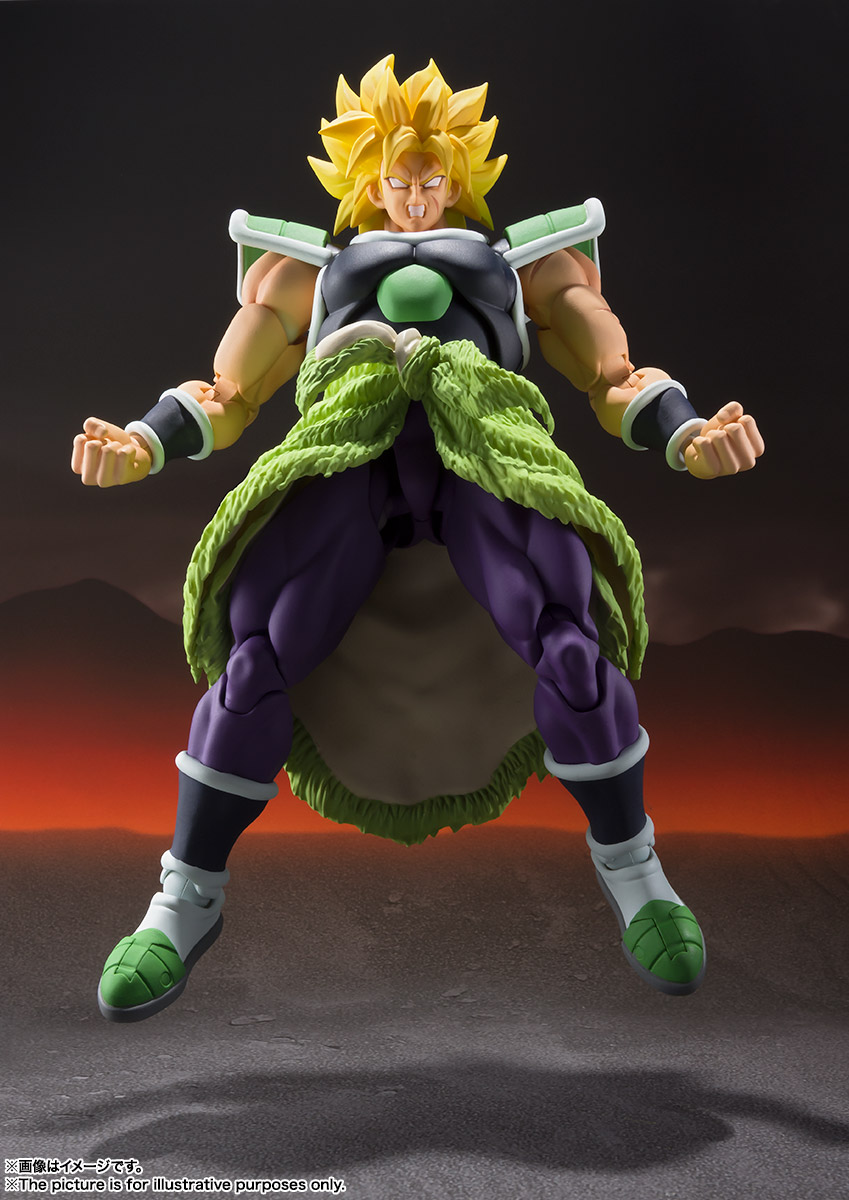 Broly Super, pre-order della nuova action figure S.H.Figuarts di Bandai ...