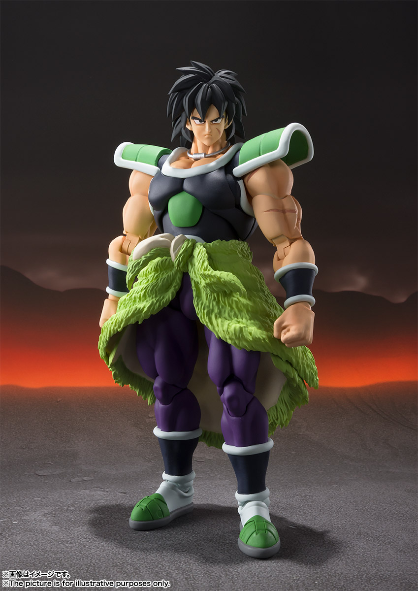 Broly Super, pre-order della nuova action figure S.H.Figuarts di Bandai ...