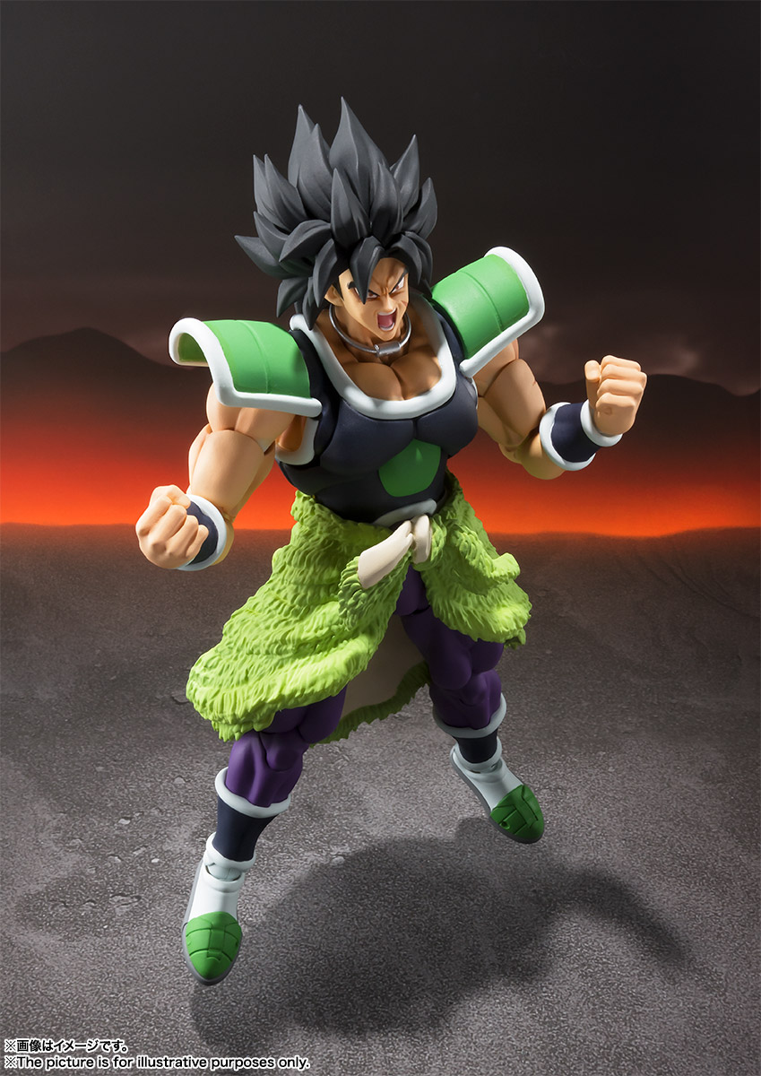 Broly Super, pre-order della nuova action figure S.H.Figuarts di Bandai ...