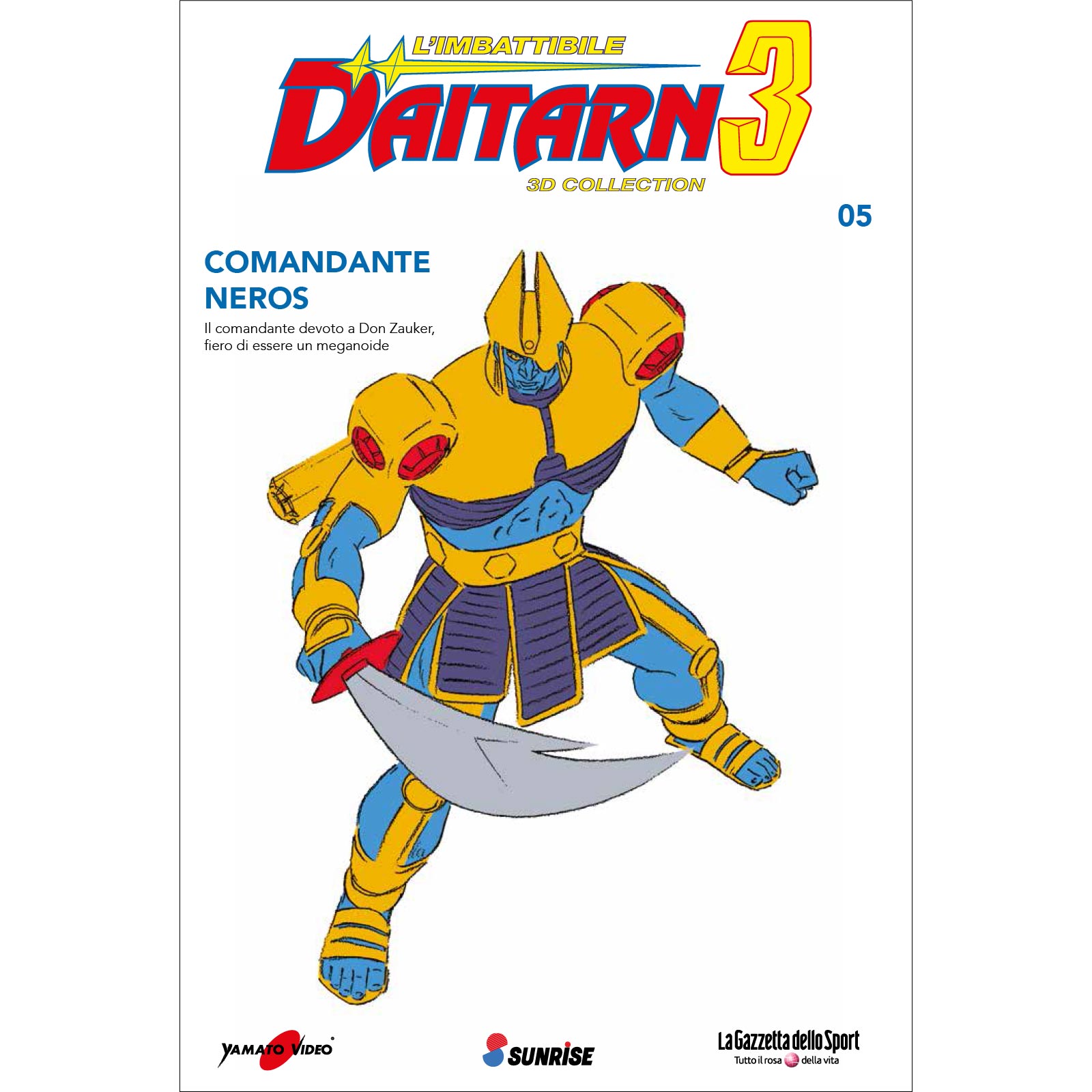Daitarn 3 3D Collection, la collezione di figure con La Gazzetta e il ...