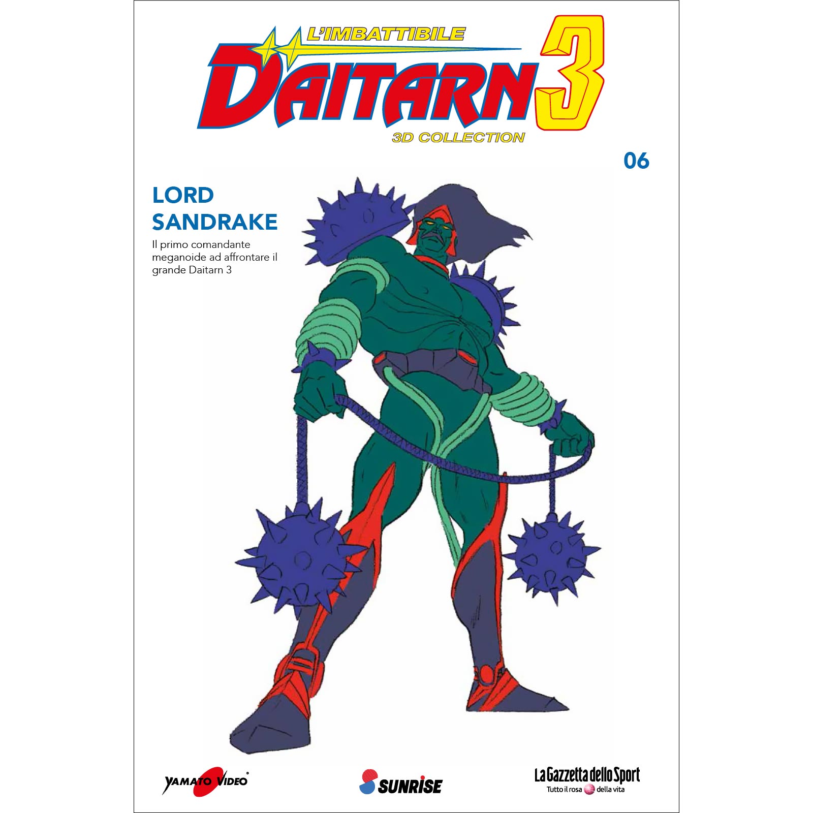 Daitarn 3 3D Collection, la collezione di figure con La Gazzetta e il ...