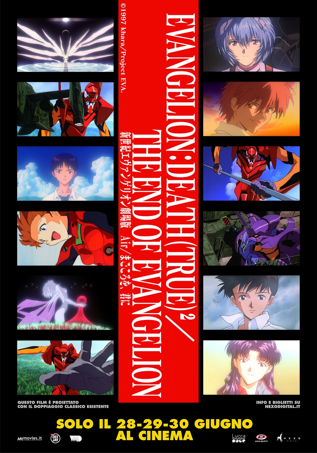 Evangelion: DEATH(TRUE)2/THE END OF EVANGELION tornano al cinema ...