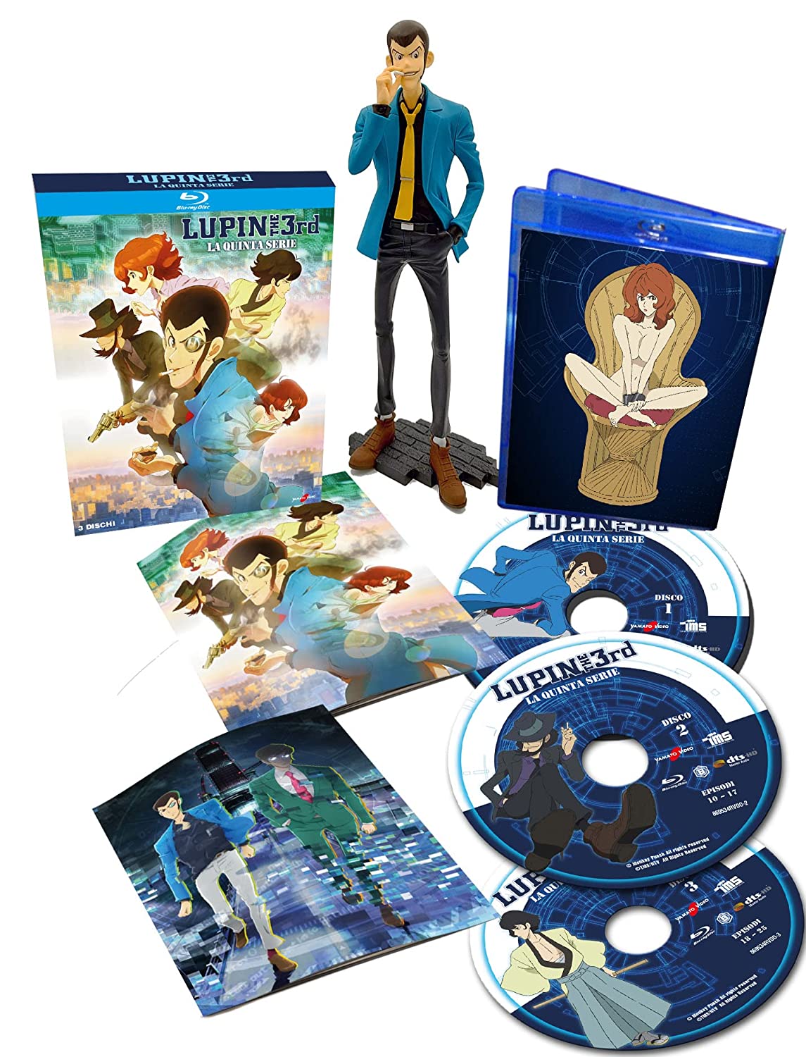 Lupin III S5 - Unboxing del Blu-ray Yamato Video e Eagle Pictures ...