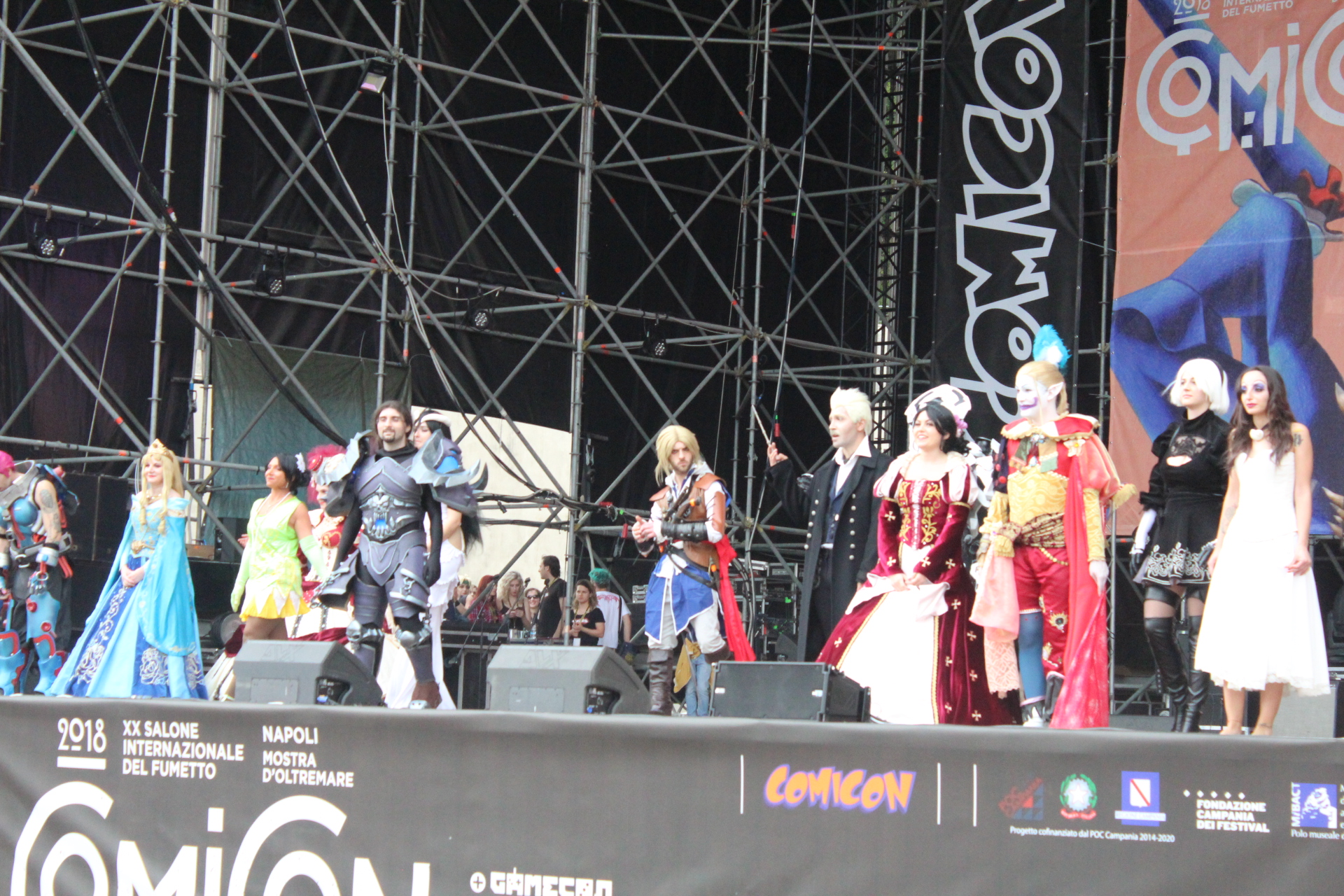 Napoli Comicon 2018: gallery con foto dell'evento, dei cosplay e della ...