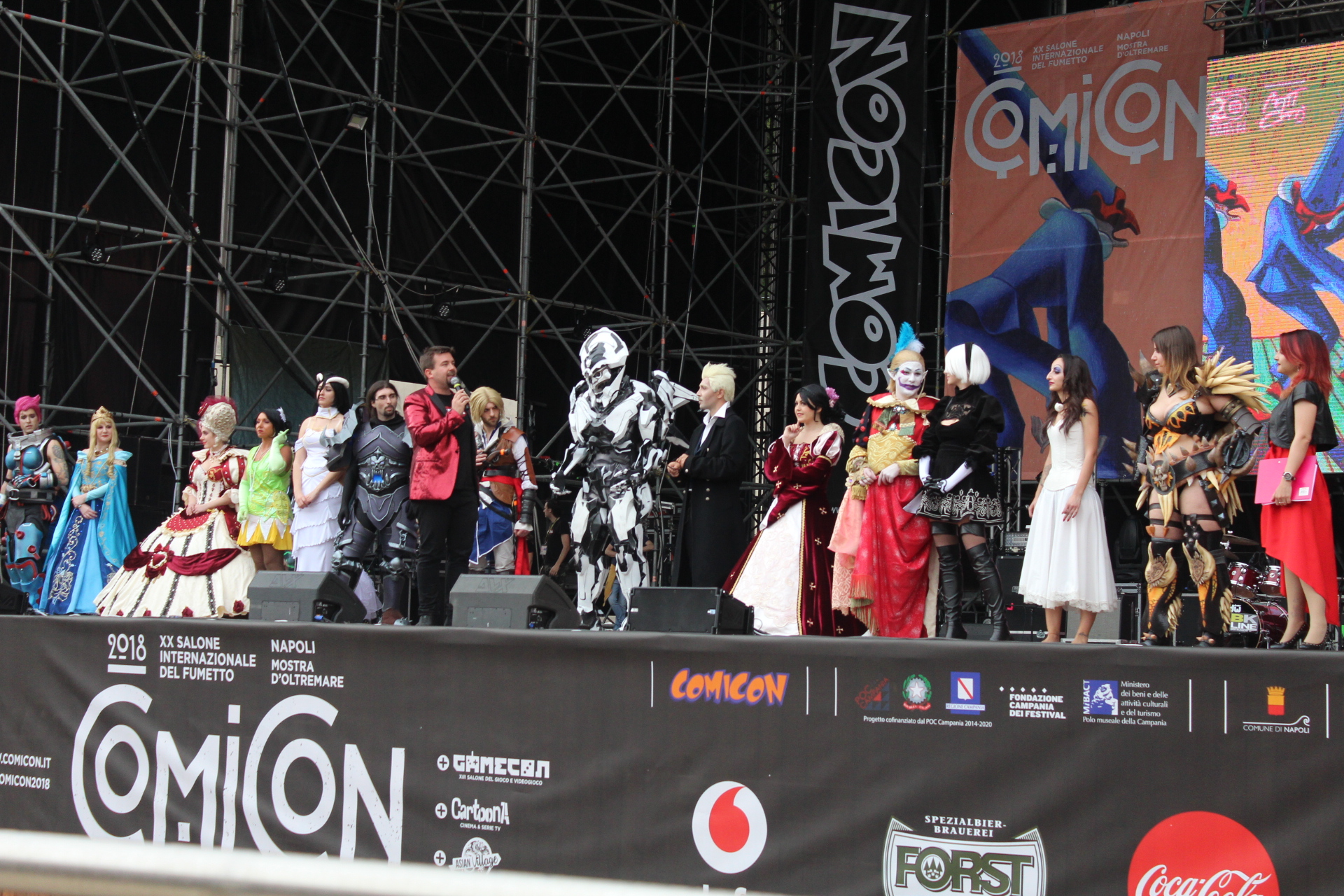 Napoli Comicon 2018: gallery con foto dell'evento, dei cosplay e della ...