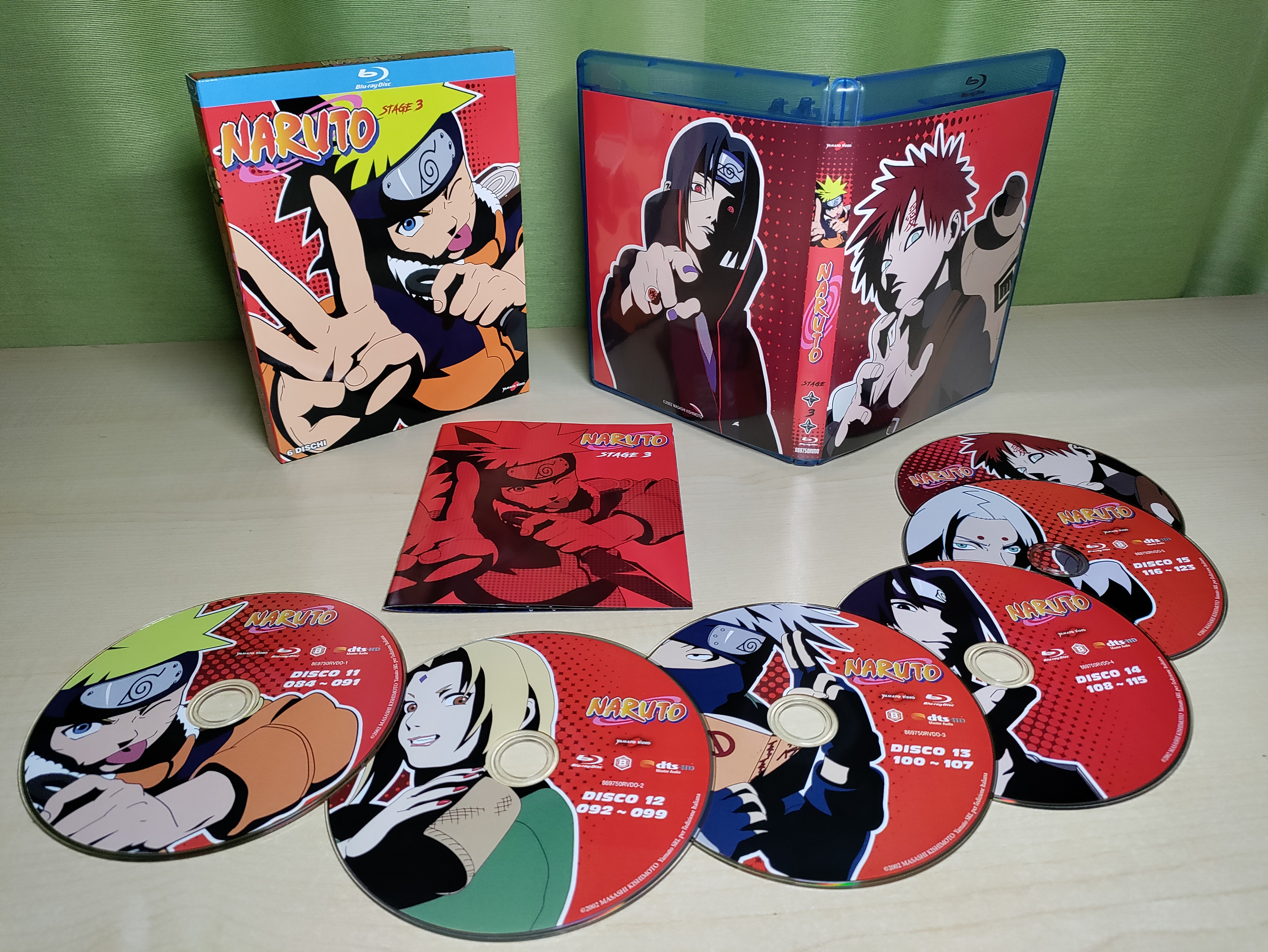 Naruto Stage 3 - Unboxing del Blu-ray Yamato Video e Eagle Pictures ...