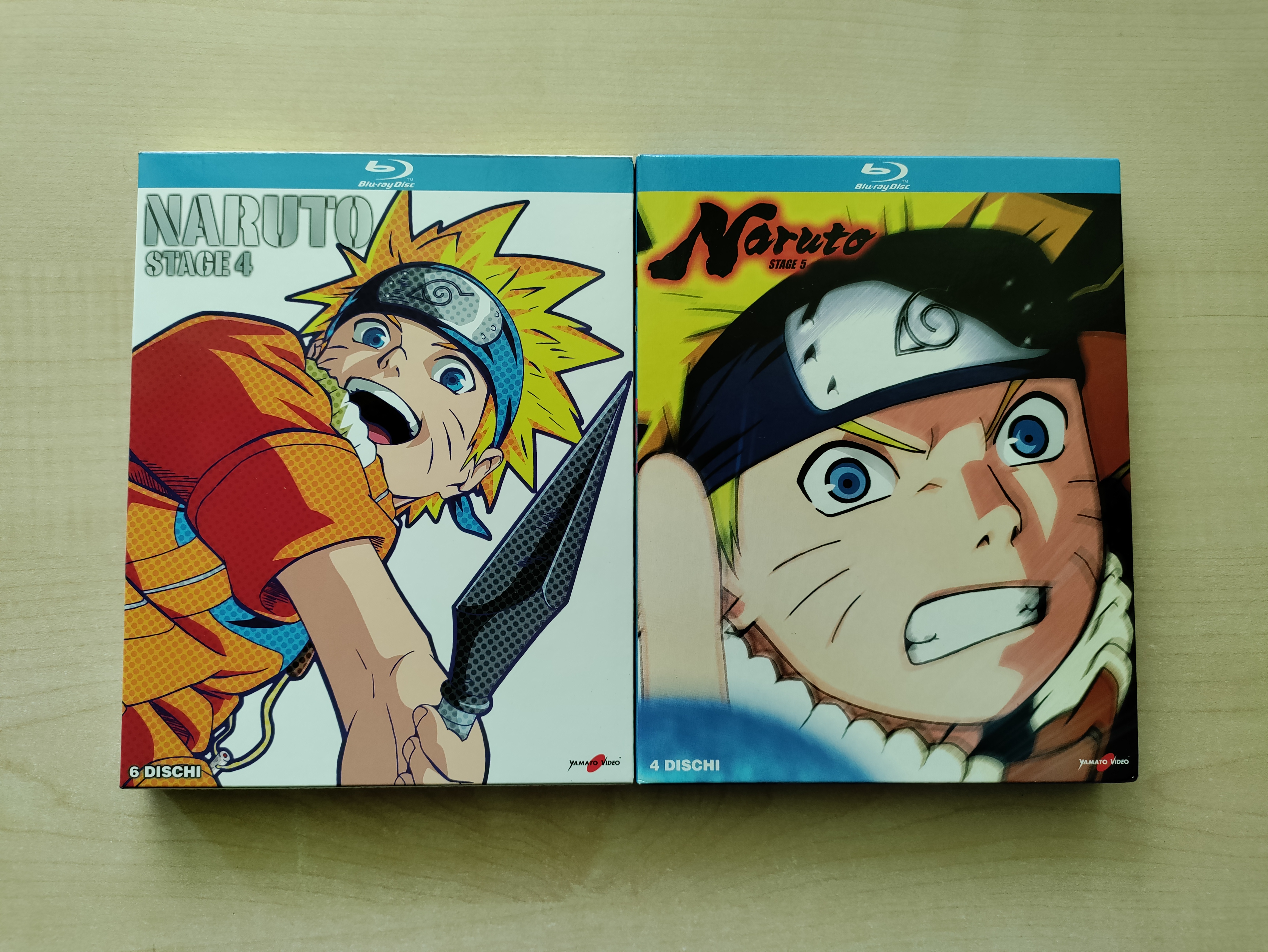 Naruto Stage 4 e 5 - Unboxing dei Blu-ray Yamato Video e Eagle Pictures ...