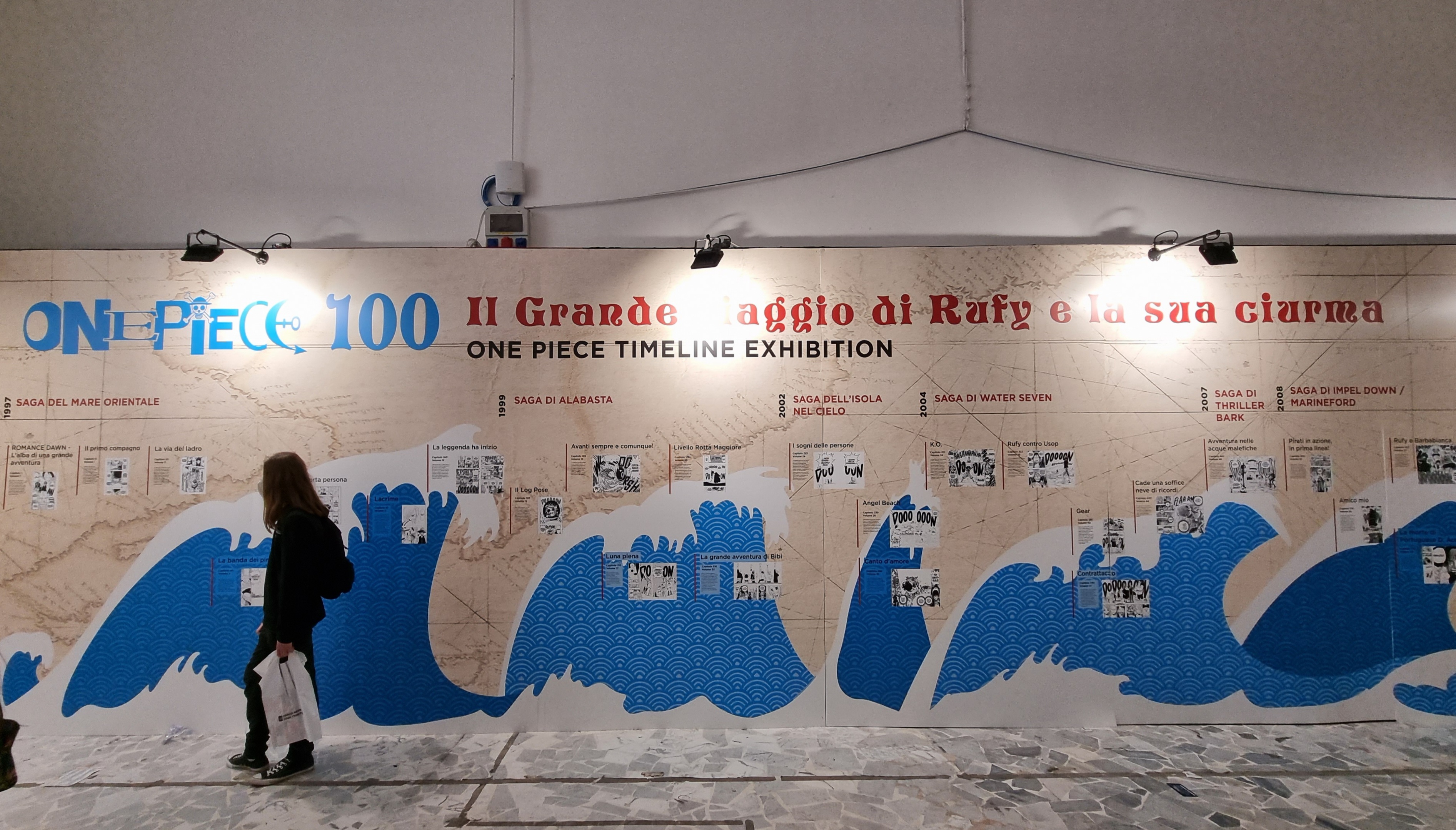 One Piece: uno sguardo alla speciale mostra presente al Comicon 2022 ...