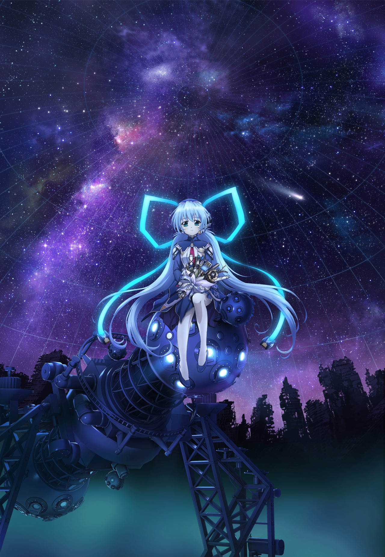 Planetarian anime film trailer dalla VN della Key: il robot e le stelle ...