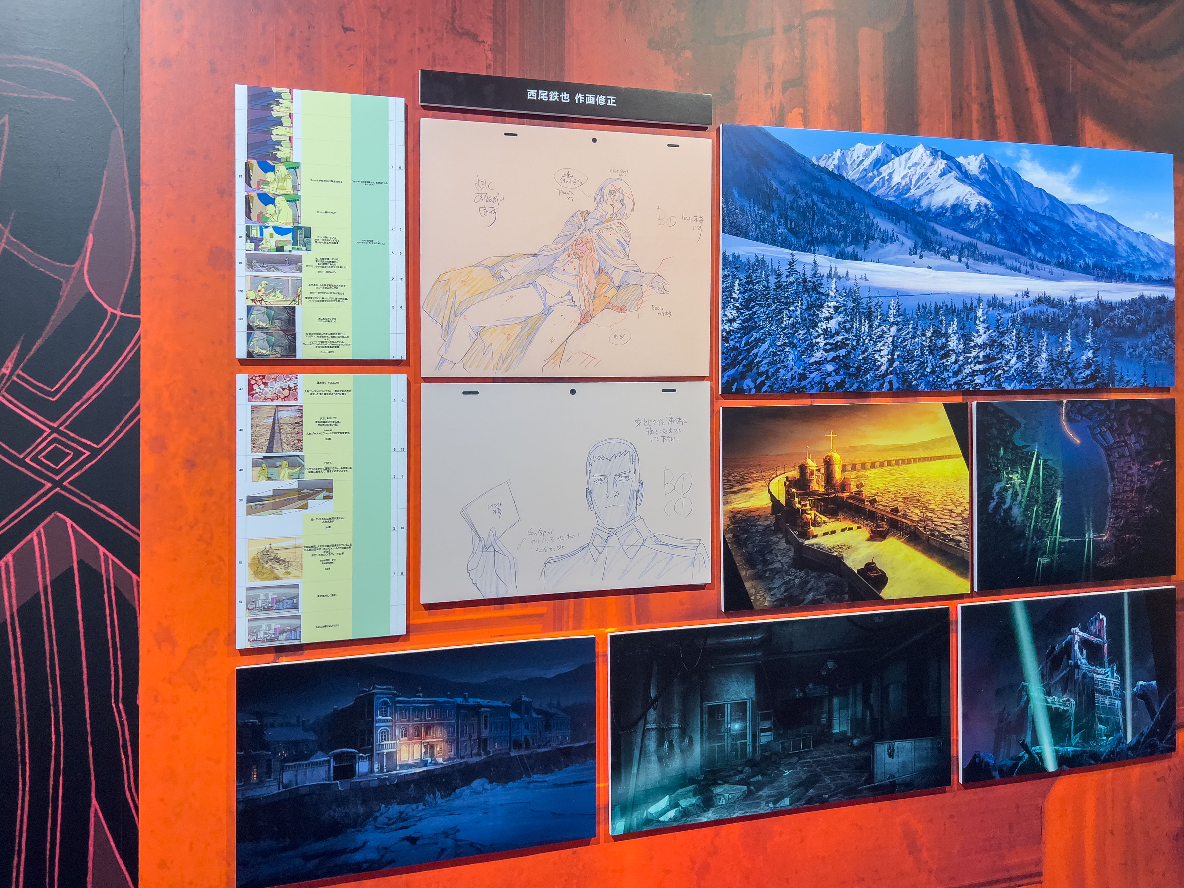 Un tour della mostra per celebrare i 10 anni di Wit Studio | AnimeClick