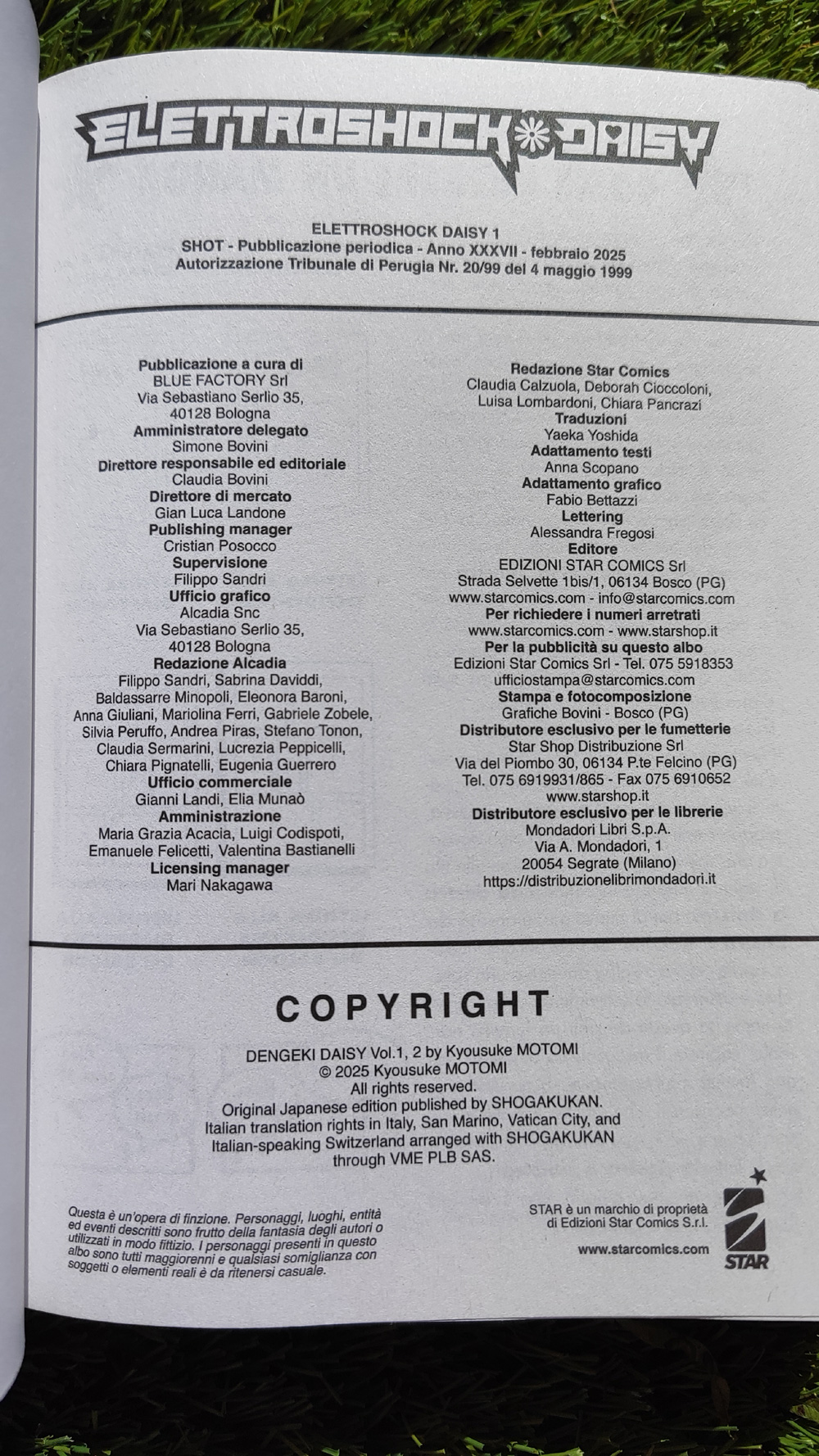 Elettroshock Daisy: prime impressioni sul nuovo shojo Star Comics ...