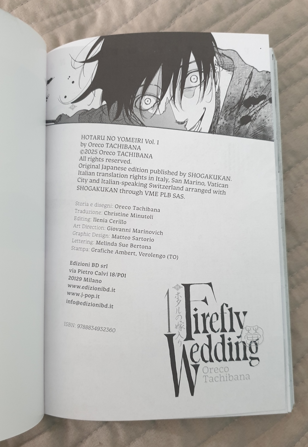 Firefly Wedding: prime impressioni sul nuovo romance di J-Pop Manga ...