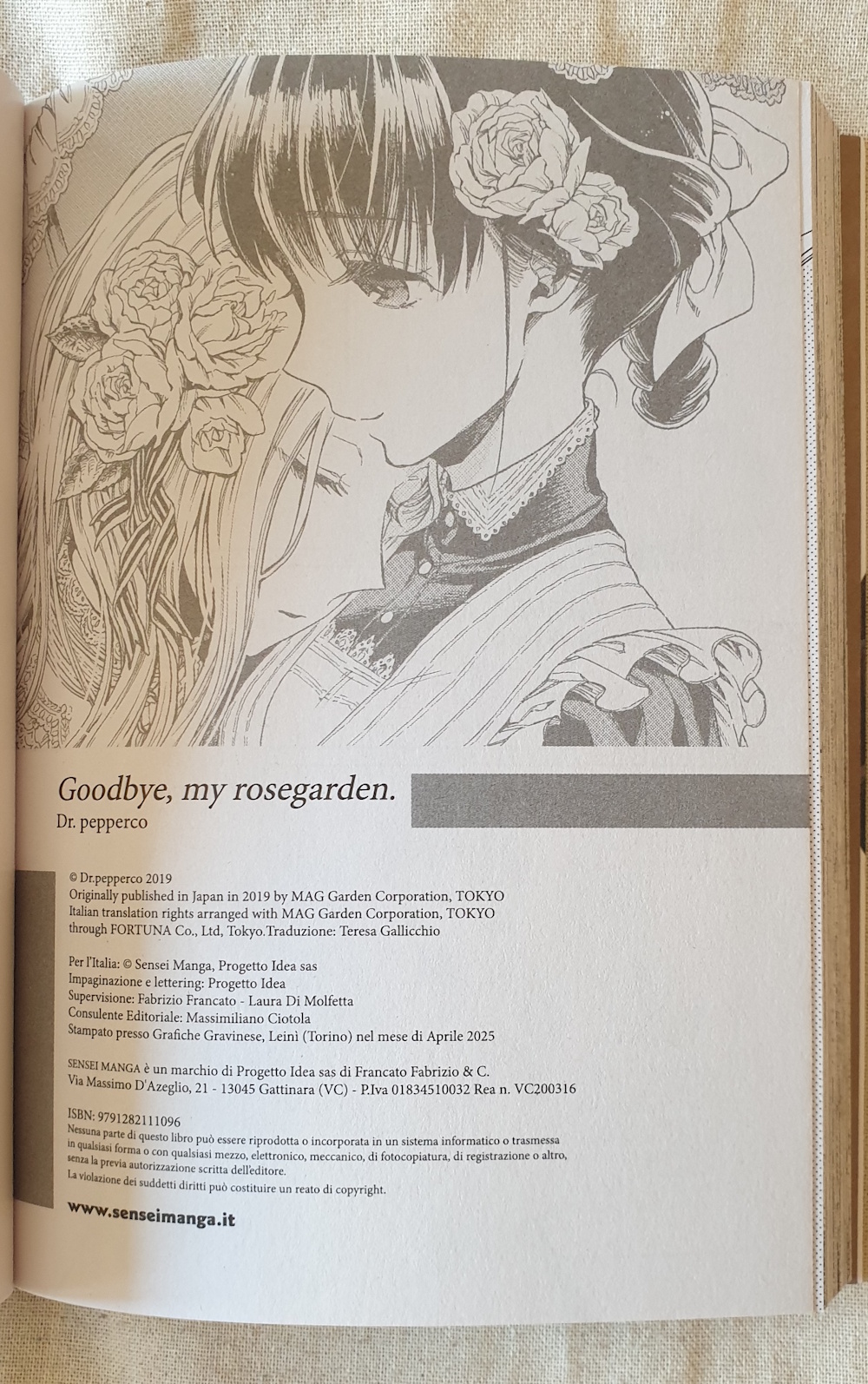 Goodbye, my rosegarden: prime impressioni sullo yuri di Sensei Manga ...