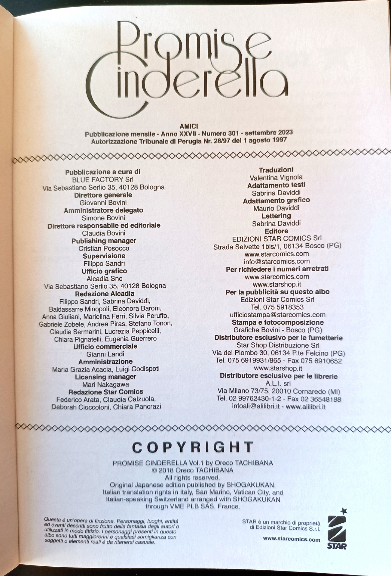 Promise Cinderella: prime impressioni sul nuovo seinen di Star Comics ...