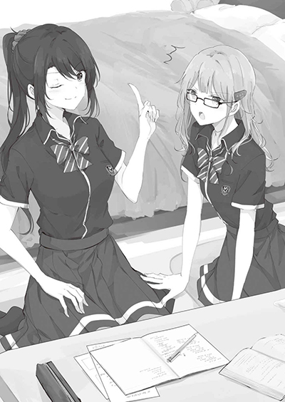 Yuri no Aida ni Hasamareta Watashi ga, Ikioi de Futamata Shite Shimatta ...