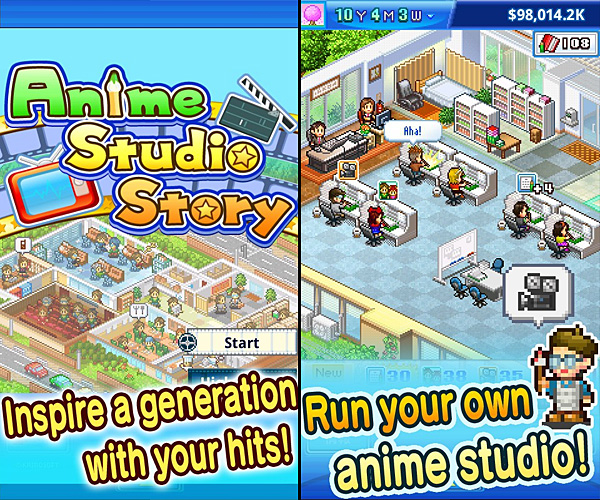 Anime Studio Story: gestisci su Android il tuo studio di animazione ...
