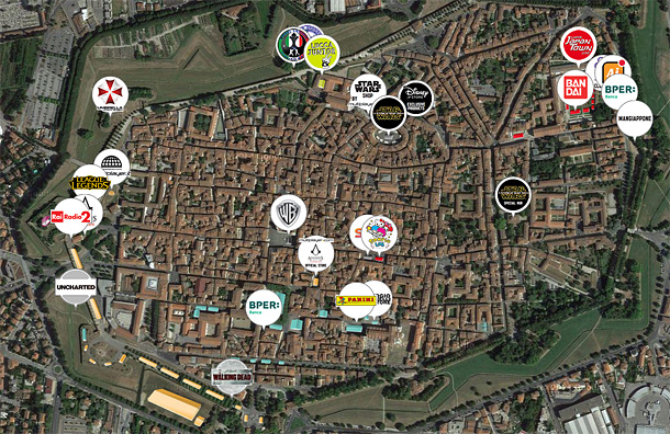 Lucca 2015: Disponibile la mappa dettagliata | AnimeClick