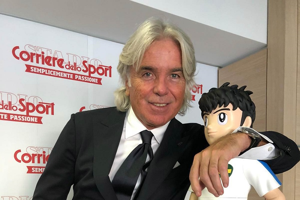 Capitan Tsubasa: la Maxi figure di Oliver Hutton con il Corriere dello ...