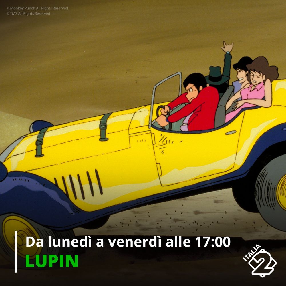 Italia 2: le prime due serie di Lupin da giovedi in versione integrale ...