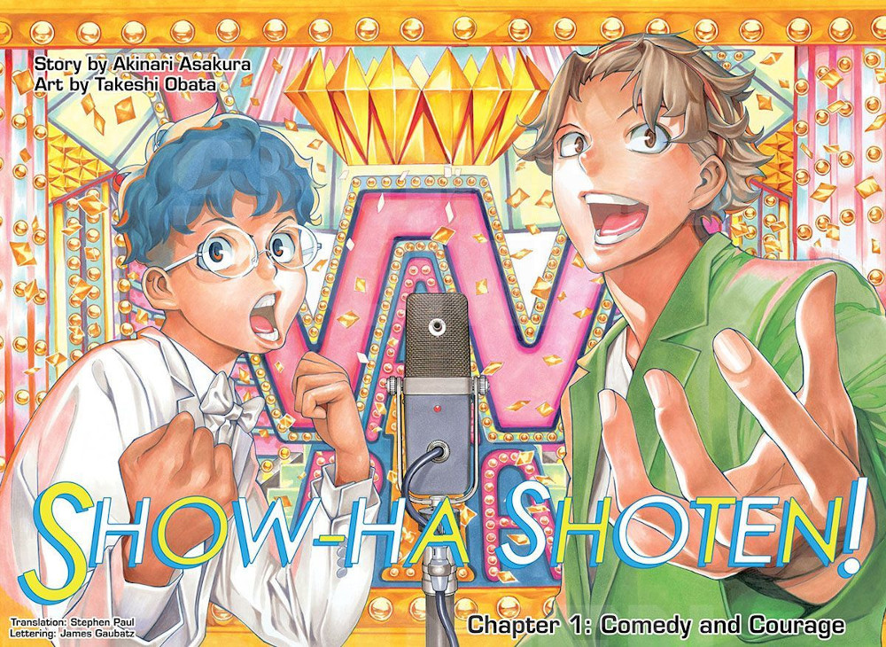 Show-ha Shoten!: prime impressioni sul nuovo manga di Asakura e Obata ...