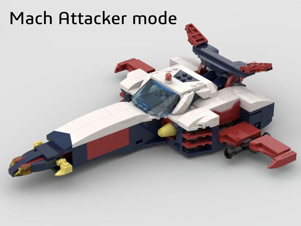 La mitica Mach Patrol di Daitarn 3 in un set LEGO tutto italiano ...