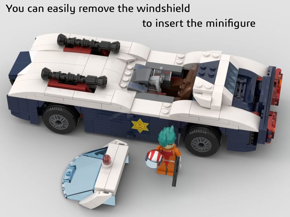 La mitica Mach Patrol di Daitarn 3 in un set LEGO tutto italiano ...