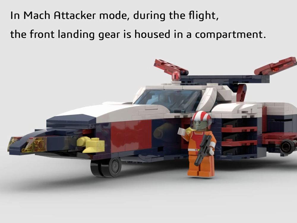 La mitica Mach Patrol di Daitarn 3 in un set LEGO tutto italiano ...