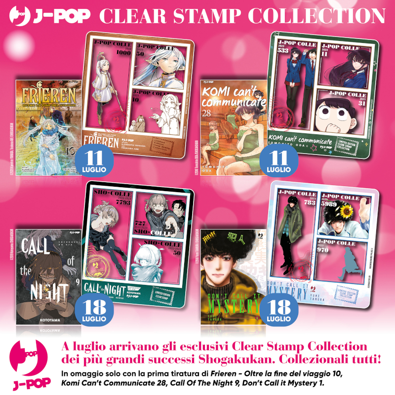 J-POP Manga presenta l'iniziativa Clear Stamp Collection | AnimeClick