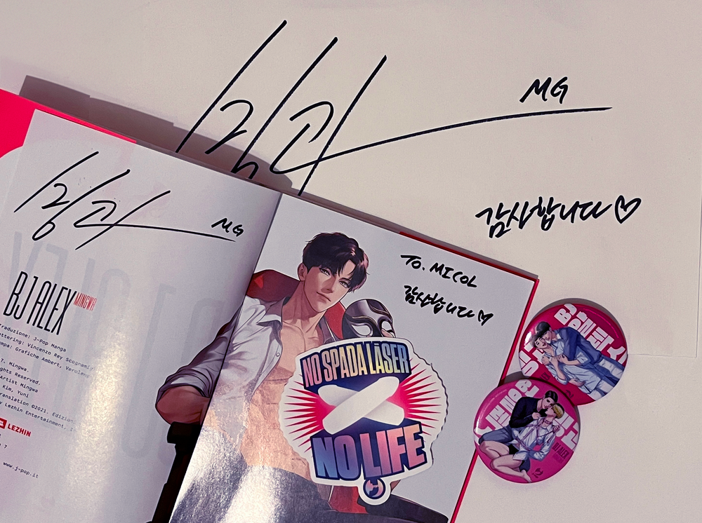 Mingwa (BJ Alex): press cafè e showcase a Lucca Comics & Games 2023 ...