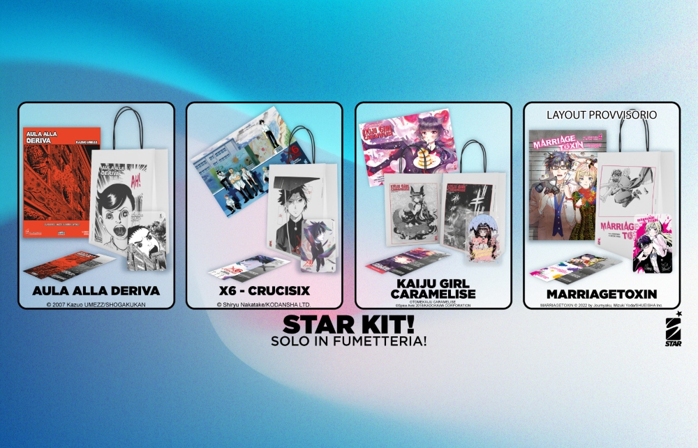 Star Comics: in arrivo 4 speciali Star Kit con le nuove uscite | AnimeClick