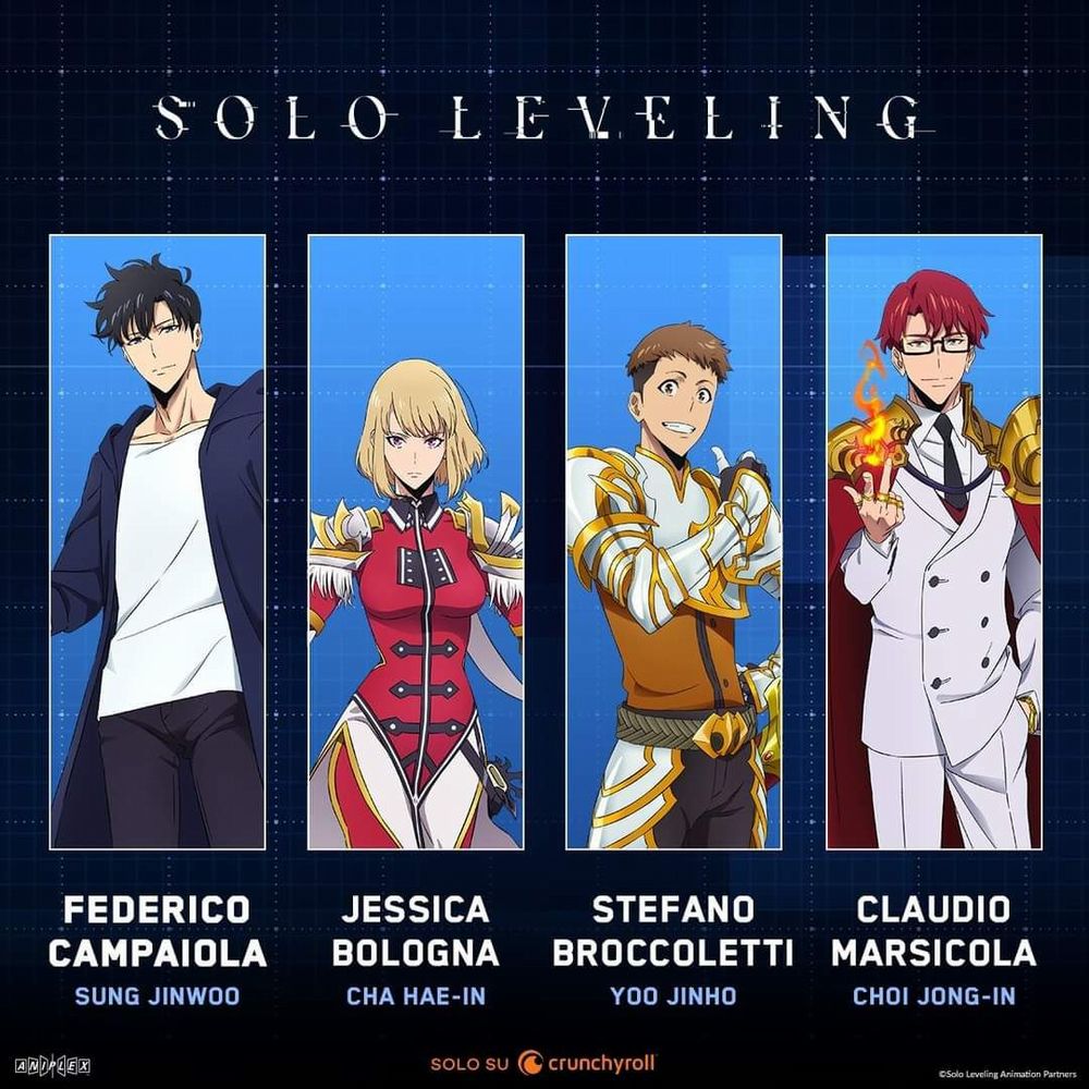 Solo Leveling doppiato su Crunchyroll: ecco il cast italiano | AnimeClick