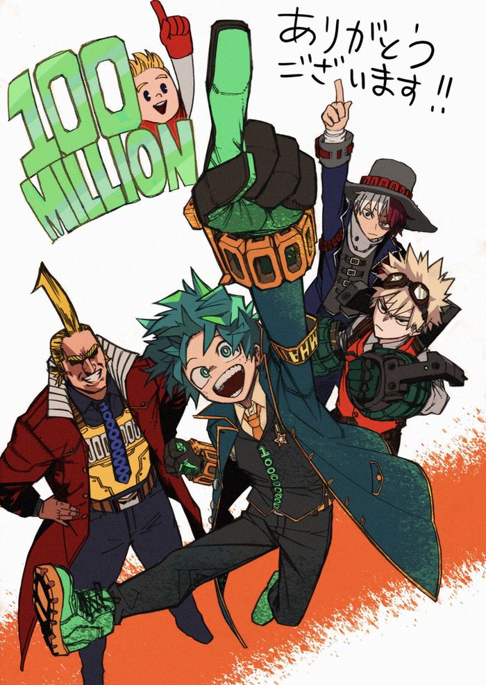 My Hero Academia: 100 milioni di copie in circolazione per il manga di ...
