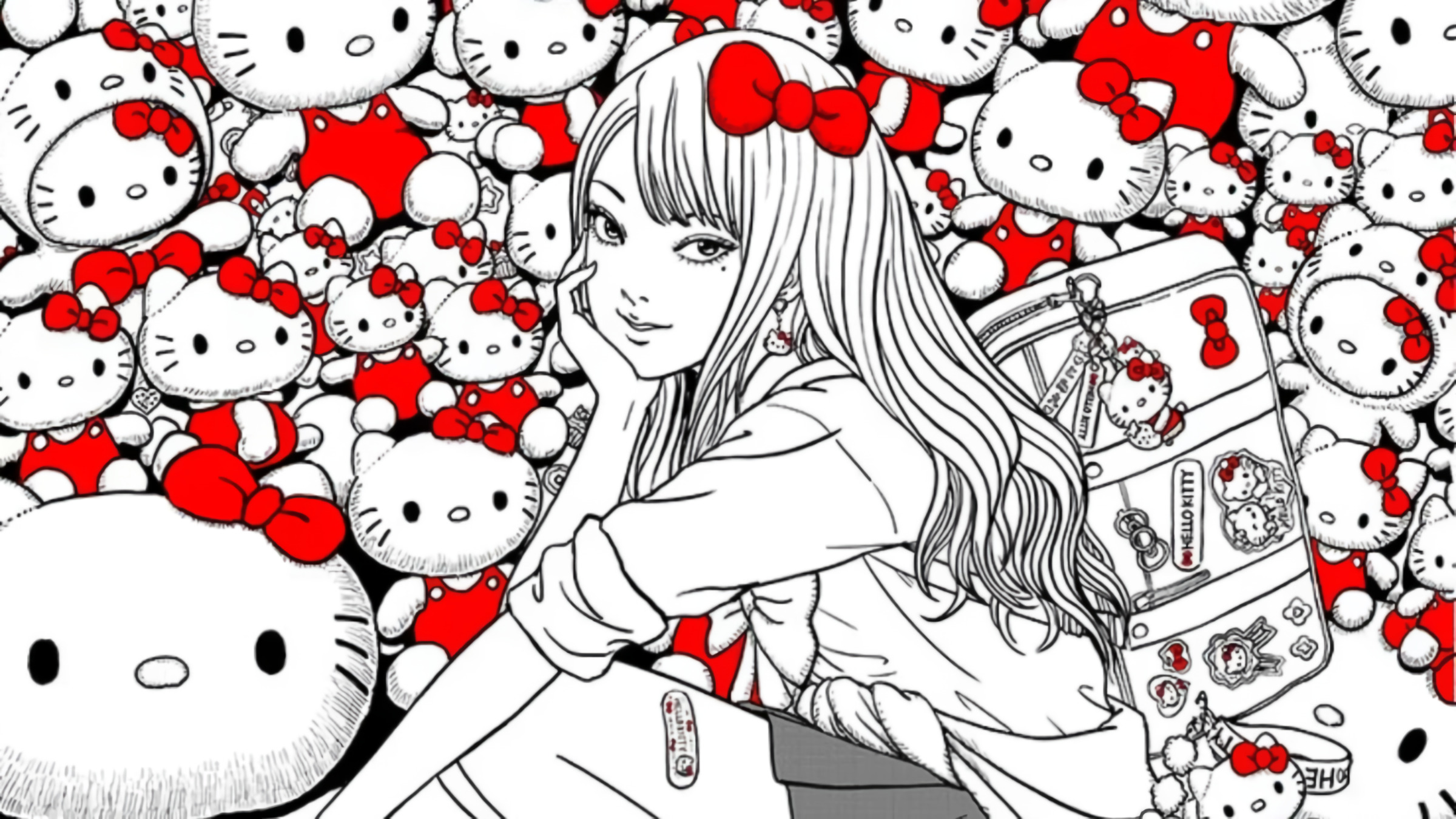 Junji Ito: il mangaka parla della collaborazione Tomie x Hello Kitty ...
