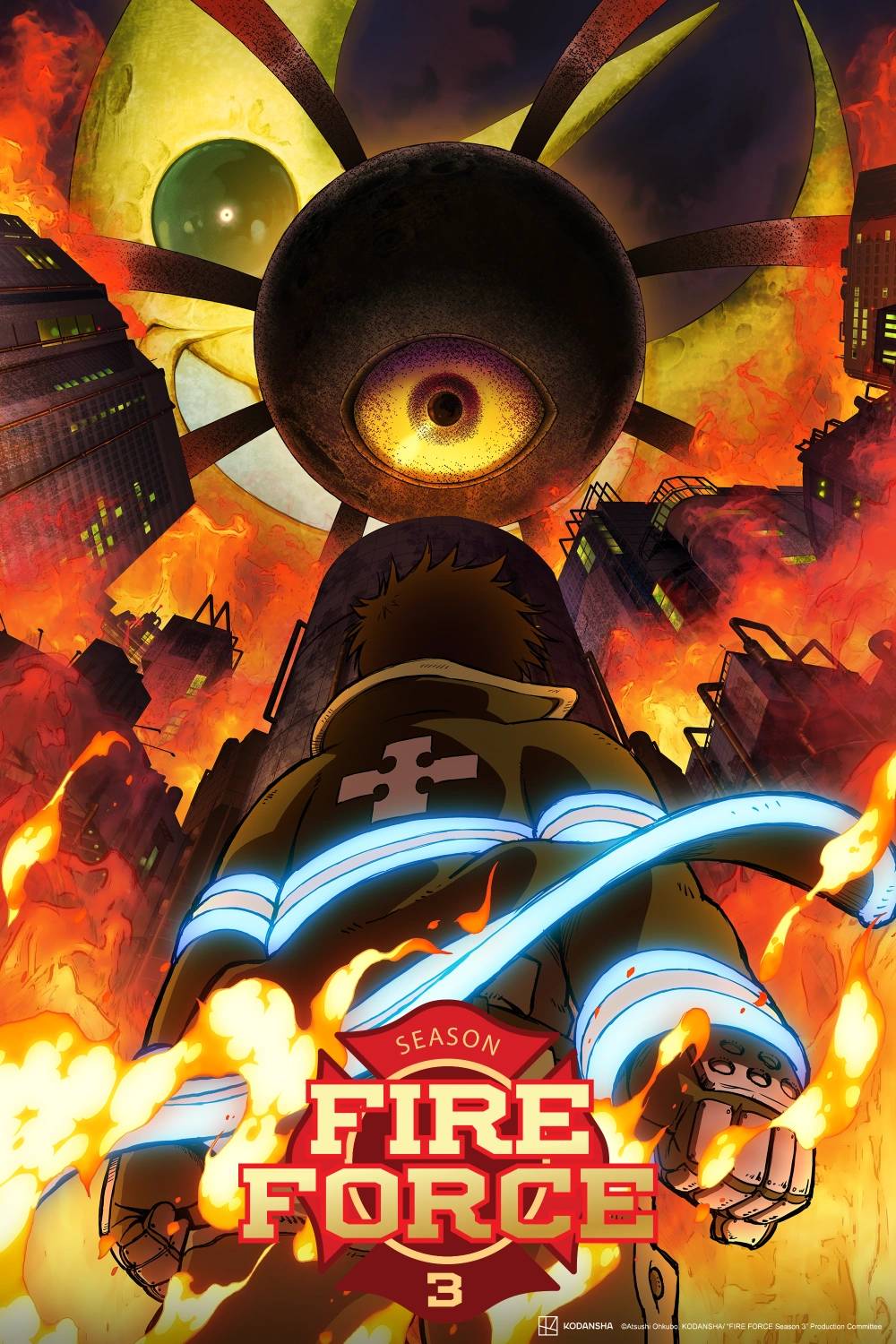 Fire Force: nuovo trailer e annunciate le date di uscita della terza ...