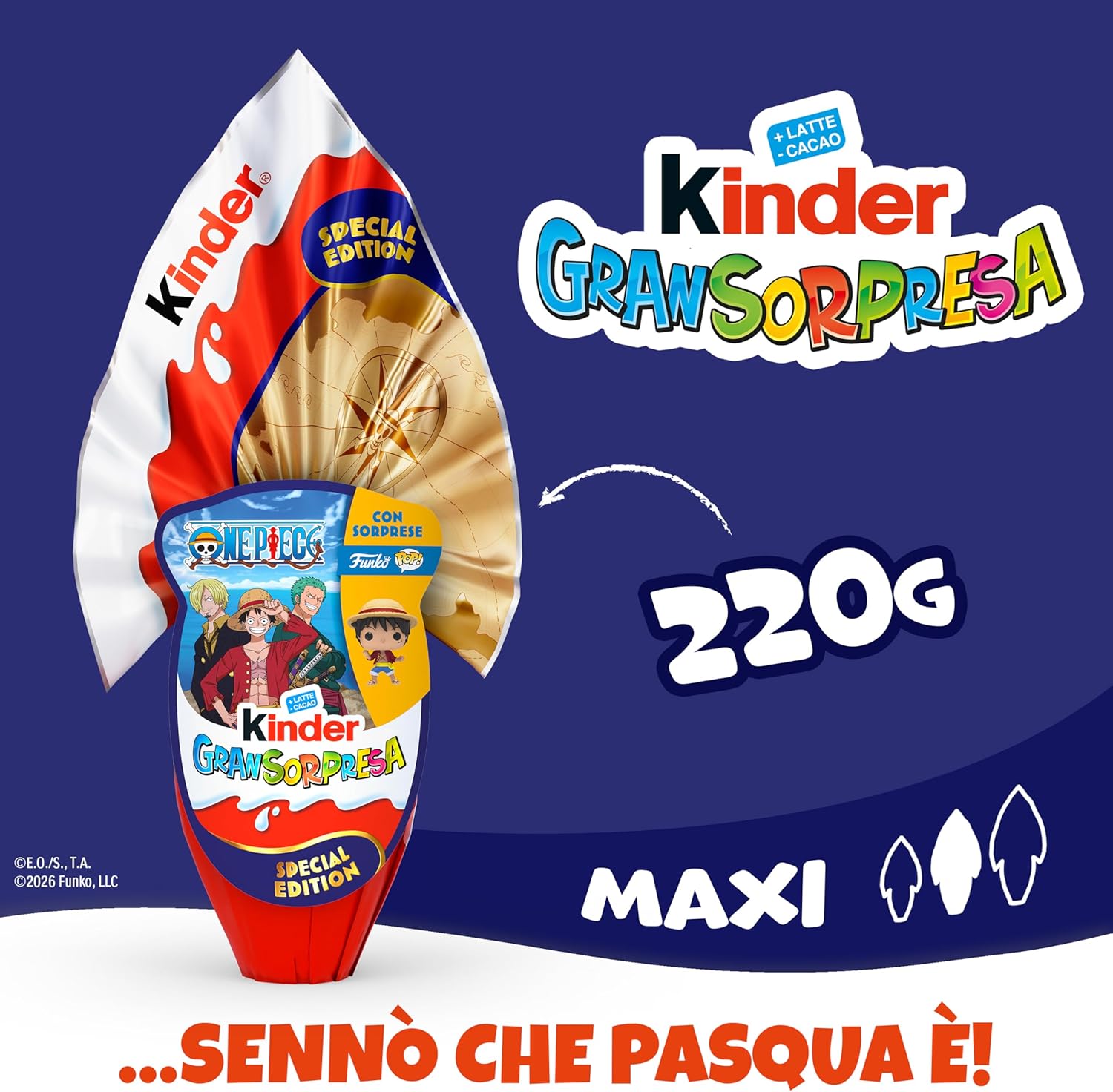 Kinder One Piece 2026: tutto sul nuovo uovo con Funko Pop e card da ...