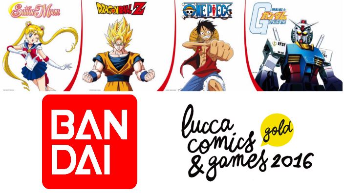 Bandai a Lucca Comics & Games 2016 - i cataloghi dei prodotti | AnimeClick