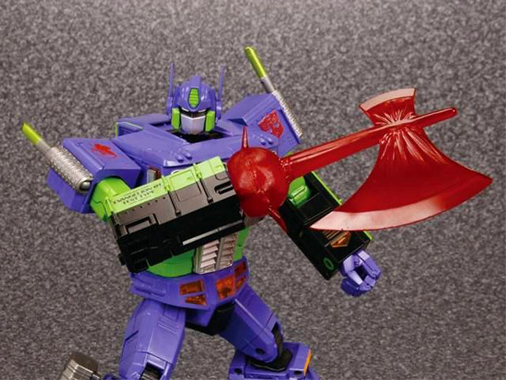 Evangelion Masterpiece MP-10 Optimus Prime EVA Mode in pre-order ...