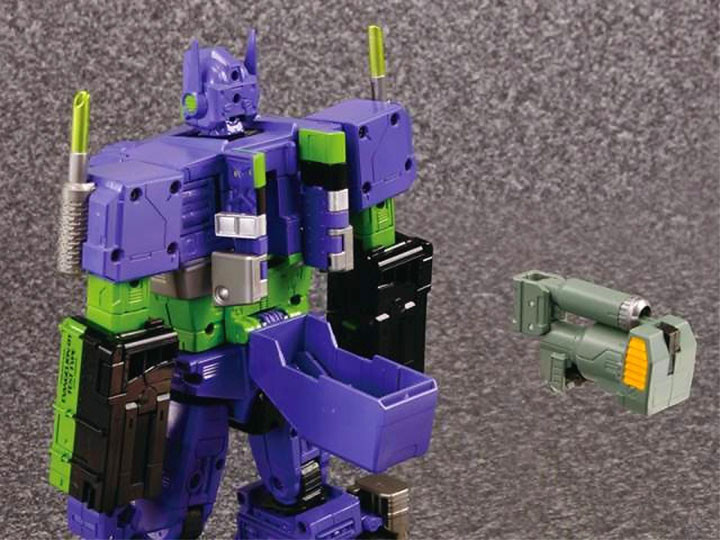 Evangelion Masterpiece MP-10 Optimus Prime EVA Mode in pre-order ...